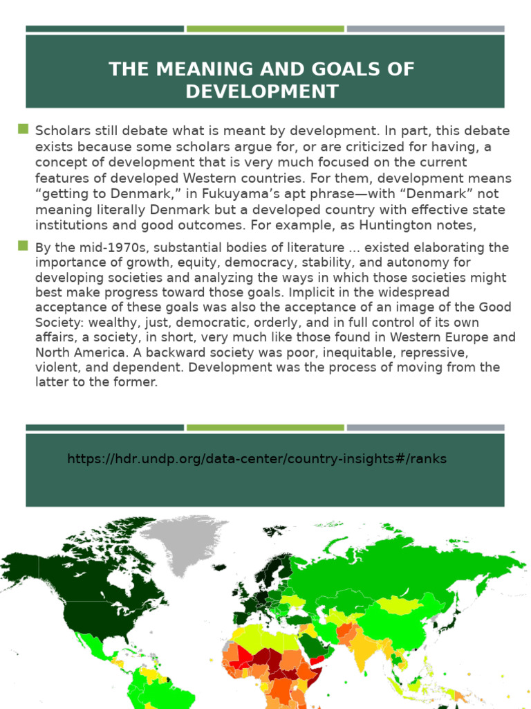 7L_Theories of Development | PDF | World Systems Theory | Economics