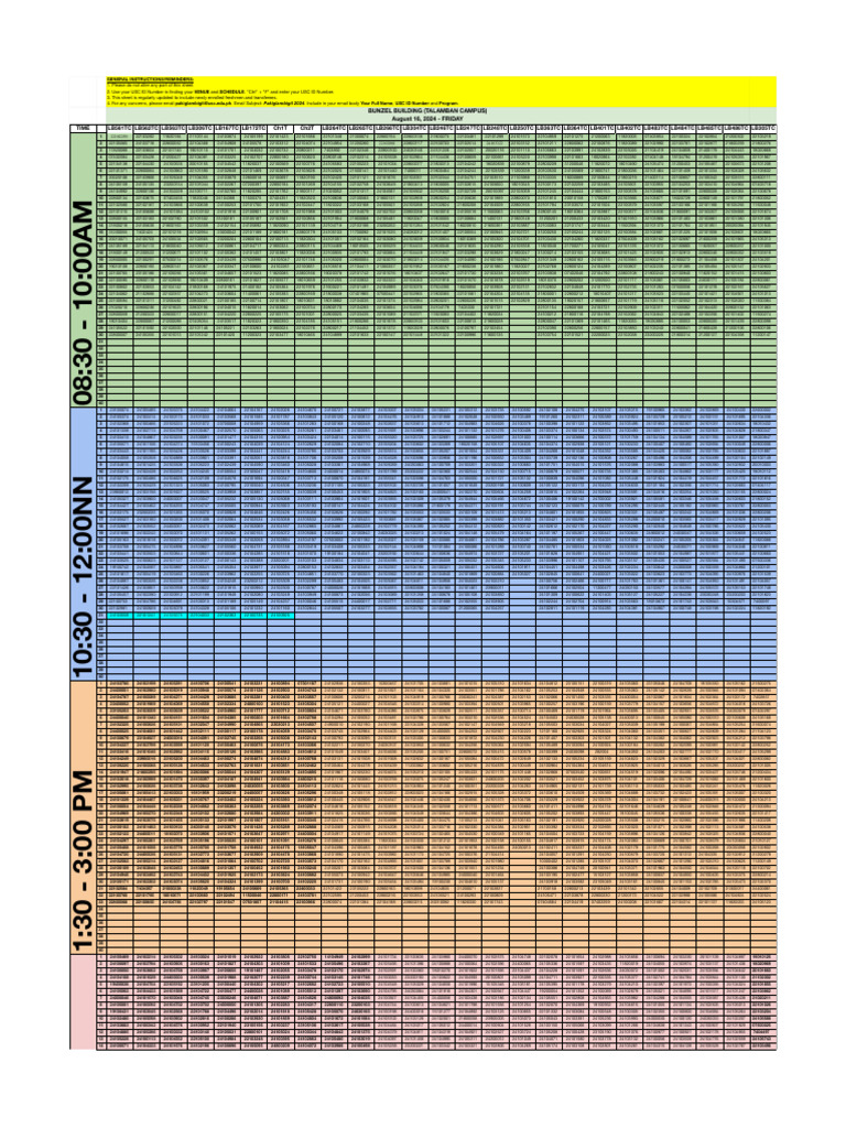 [ROOM ASSIGNMENT] Pakiglambigit 2024 | PDF