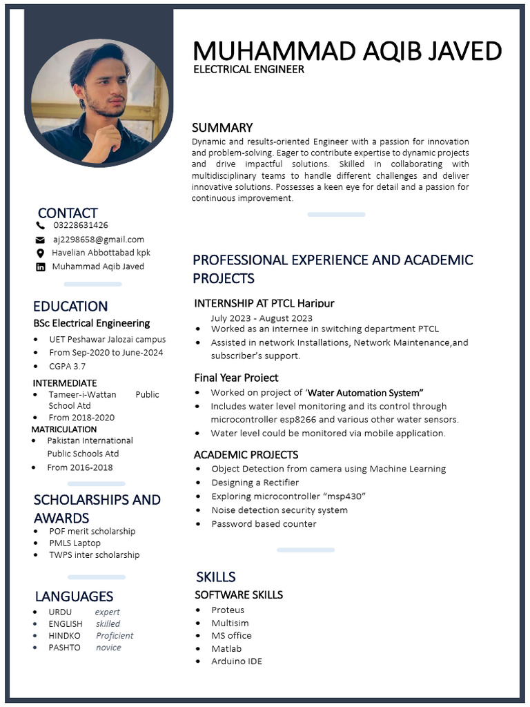 Muhammad Aqib Javed | PDF | Computer Engineering