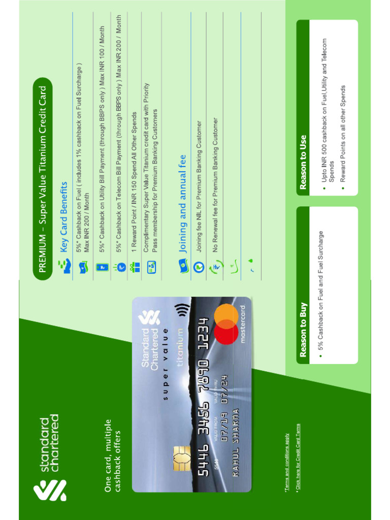 Premium-Super Value Titanium card | PDF