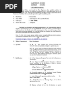 Integrity Certificate Format for Deputation | PDF