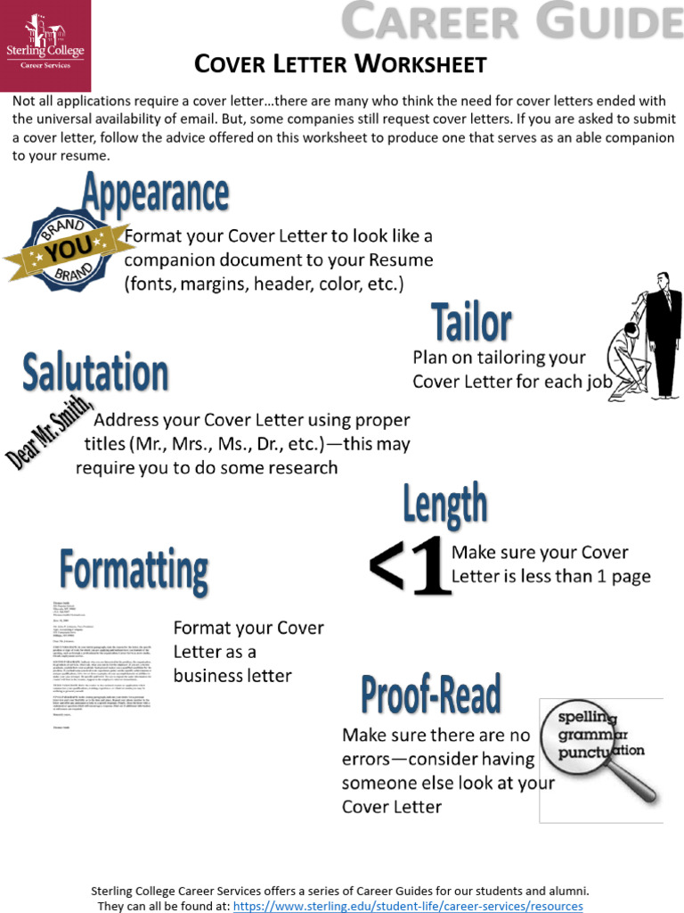 Cover Letter Worksheet_0 | PDF | Résumé