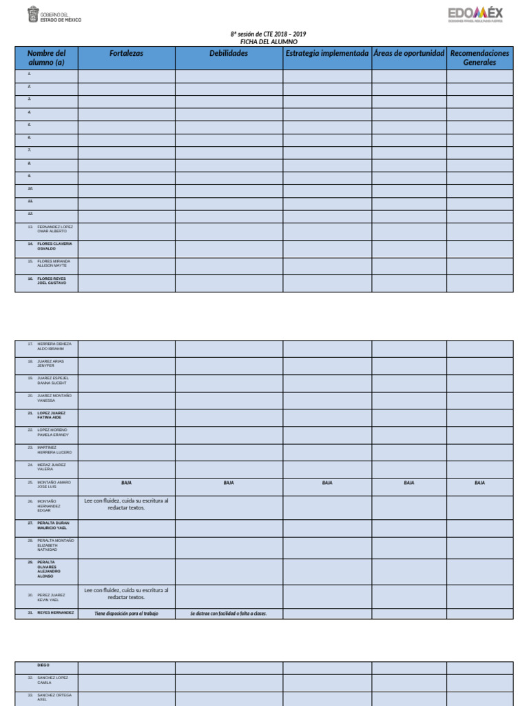 Formato Diagnóstico | PDF