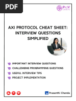 AXI Protocol Input/Output Ports Explained | PDF | Input/Output ...