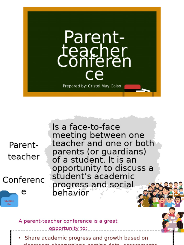 Parent Teacher Conference | PDF | Teachers | Learning