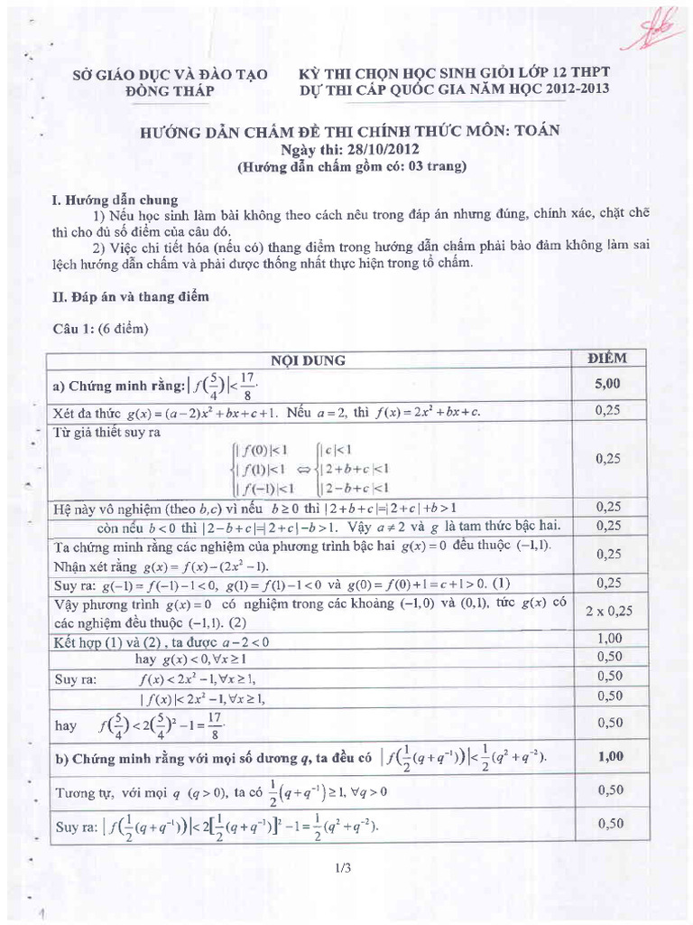 Toan - HSG 12 - V2 - 20122013 | PDF