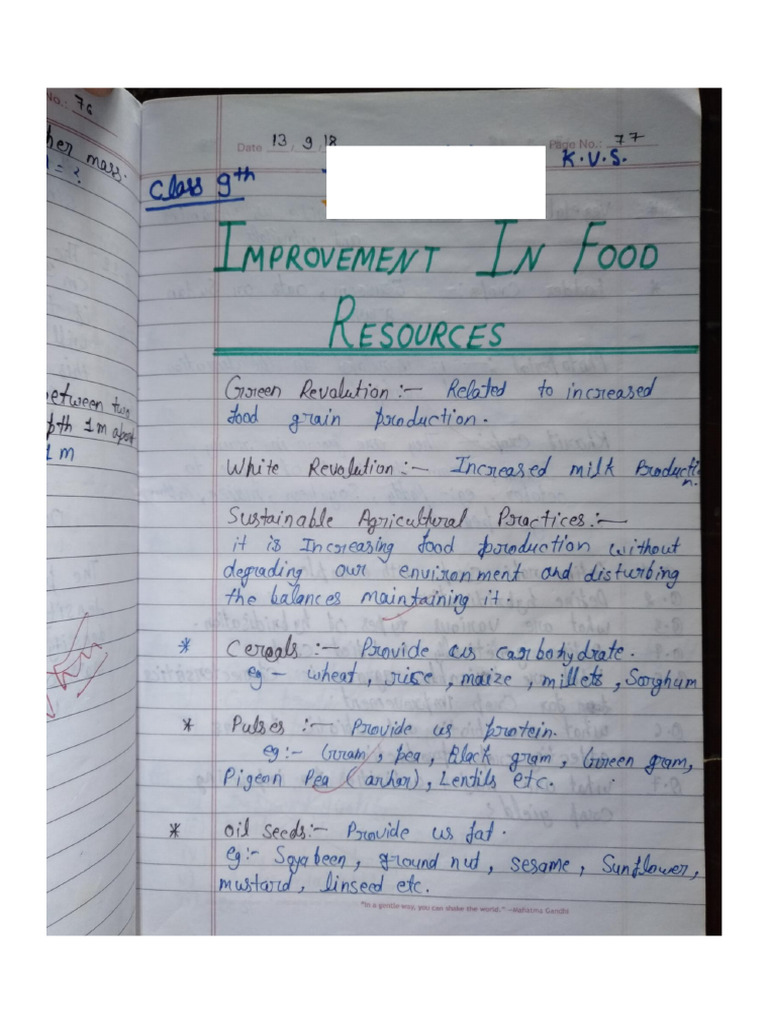 Topper Notes Improvement | PDF