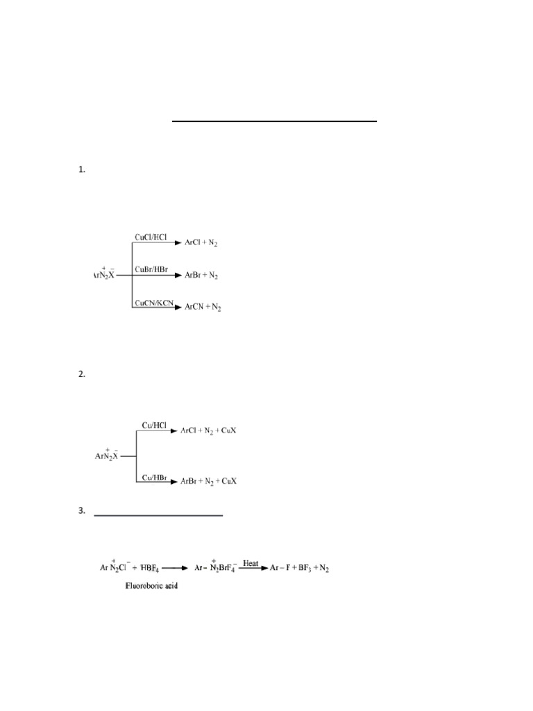 Cross-Coupling Reactions Overview | PDF | Amine | Aldehyde