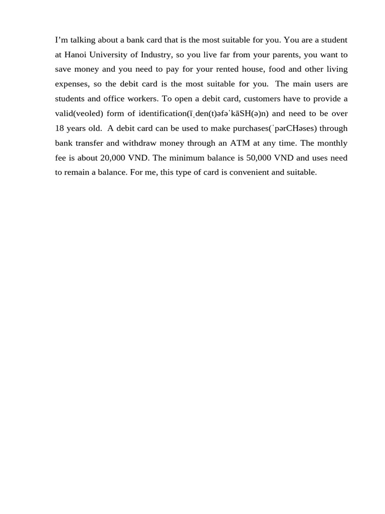 Speaking Unit 5 | PDF