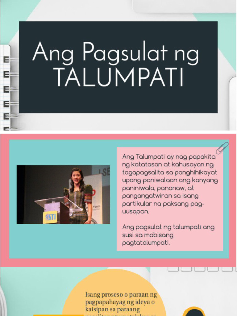 Akademik W7 PPT Talumpati | PDF