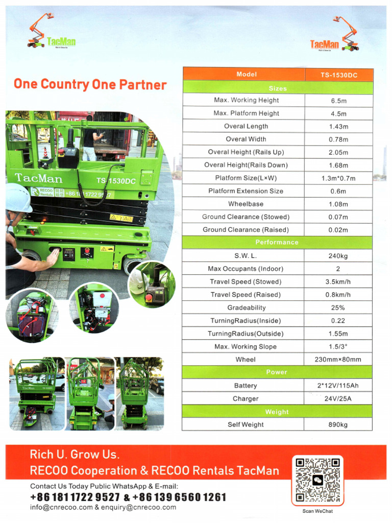 Tacman TS15-30DC | PDF