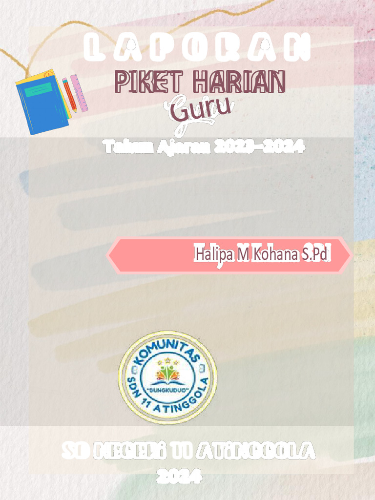 Laporan Piket Halipa Ganjil | PDF