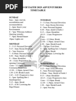 FSY Packing List | PDF | Clothing | Dress