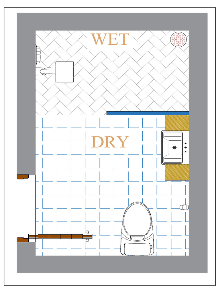 Bathroom Layout1 | PDF