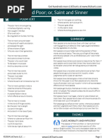 LitCharts Report To Wordsworth | PDF | Metre (Poetry) | Poetry