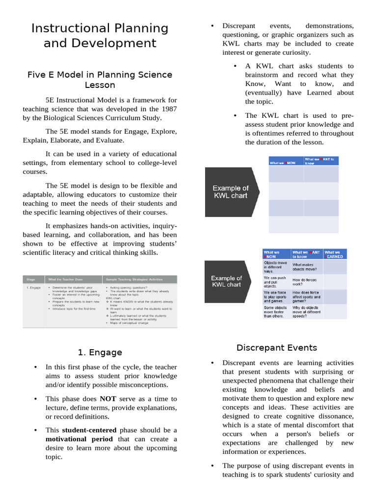lesson 2 Instructional Planning and Development | PDF | Force | Educational Assessment