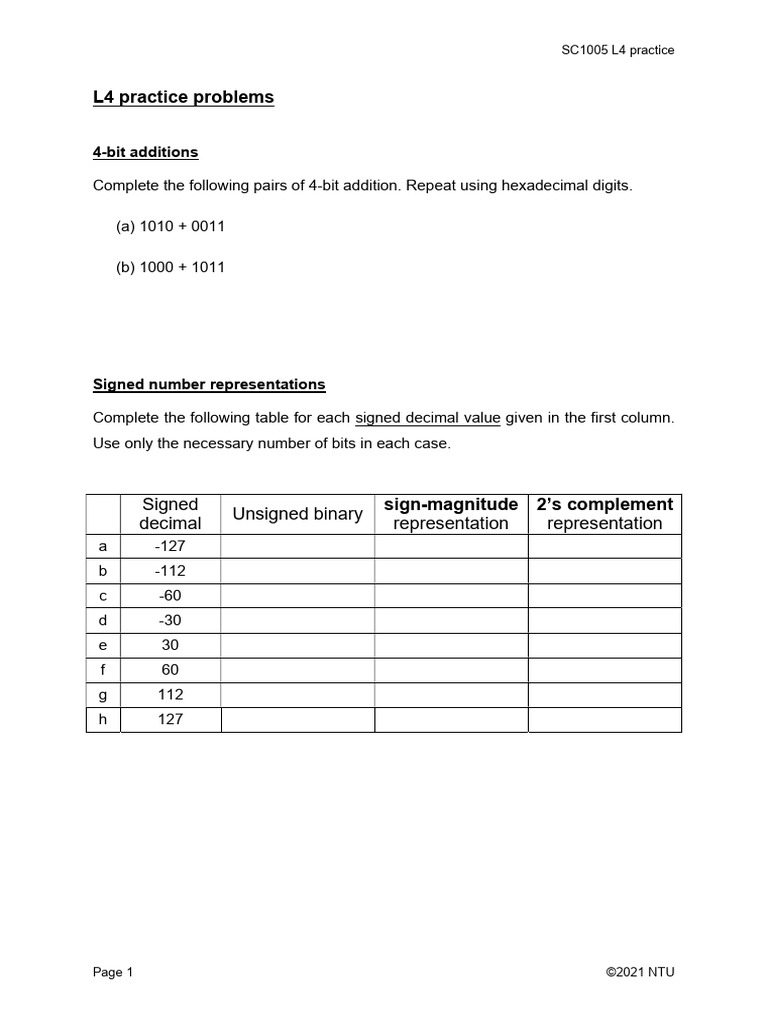 L4 Practice Questions | PDF
