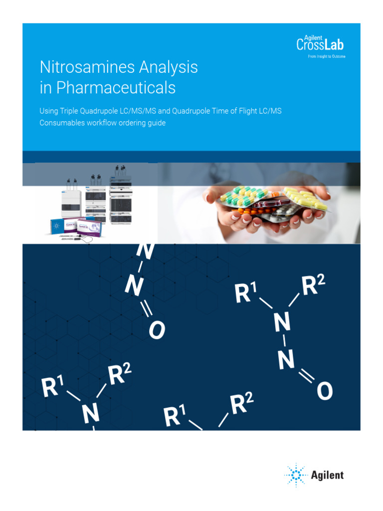 Brochure Nitrosamine in Pharma LC Ms Ms 5994 2977en Agilent | PDF ...