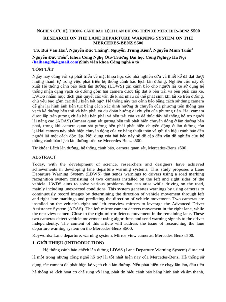 Bài Báo NCKH Ngày 13-5-2024 | PDF