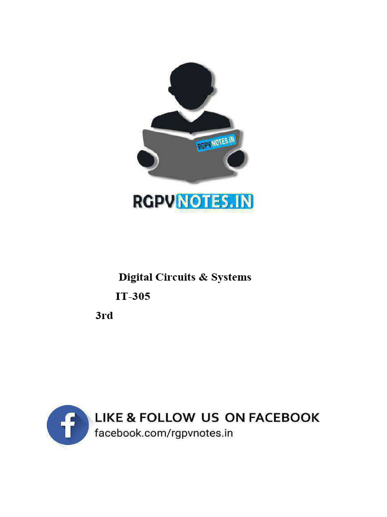 Unit 2 - Digital Circuits and Systems - WWW - Rgpvnotes.in | PDF ...