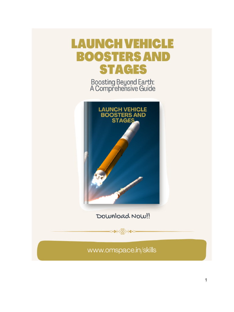Launch Vehicle Boosters and Stages | PDF | Rocket | Multistage Rocket