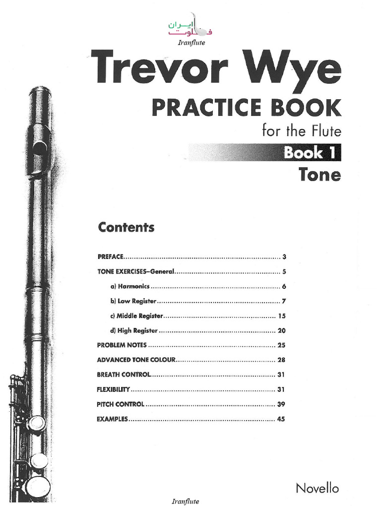 Practice Book For The Flute - 1 | PDF
