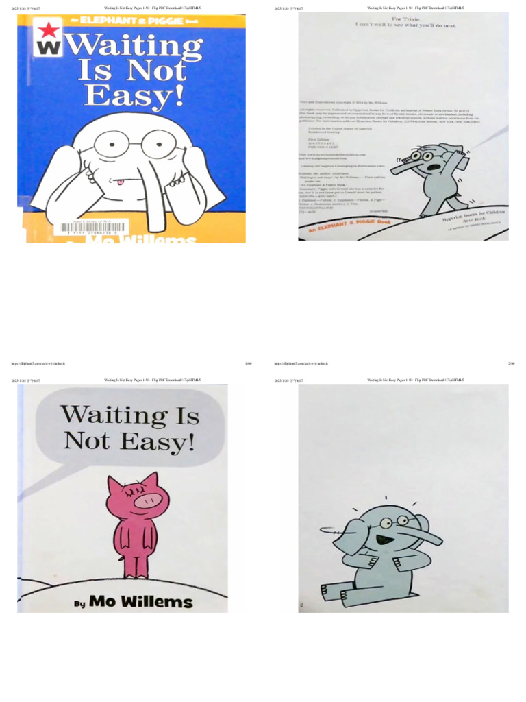 Waiting Is Not Easy Pages 1-50 - Flip PDF Download - FlipHTML5 | PDF | Computer Standards ...