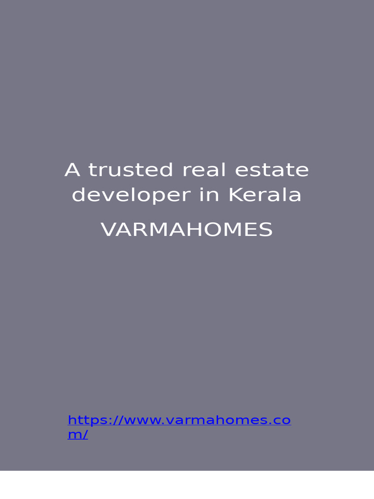Varma Homes | PDF