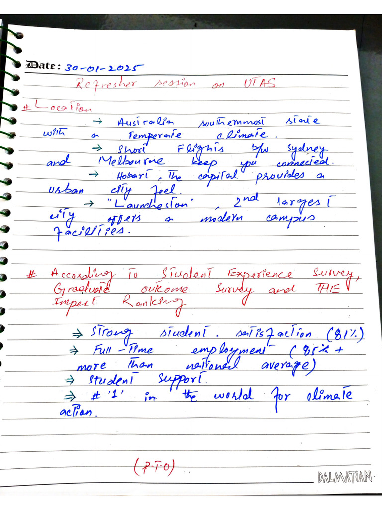 UTAS Session (30, Jan 25) | PDF