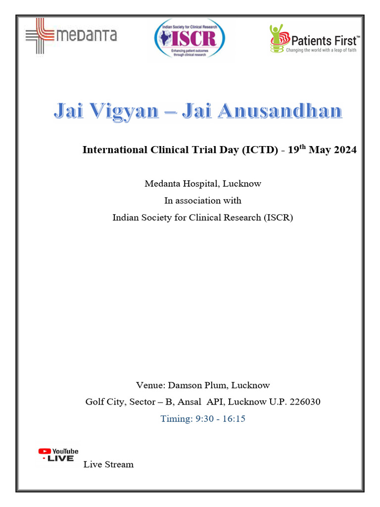 ICTD Agenda 19th May 2024 | PDF | Medicine | Health Care