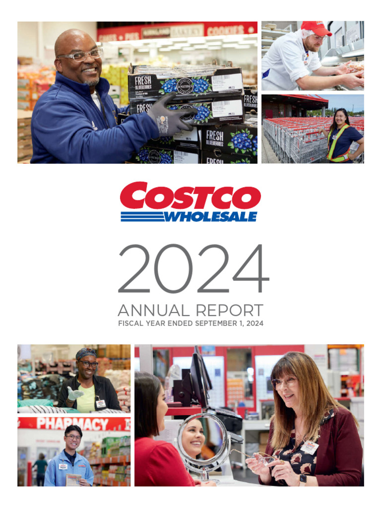 COST 2024 Annual Report | PDF | Costco | Form 10 K
