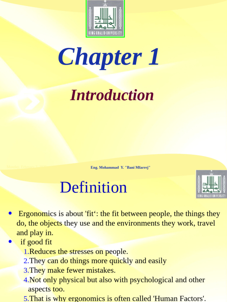 ch01 | PDF | Working Conditions | Workplace