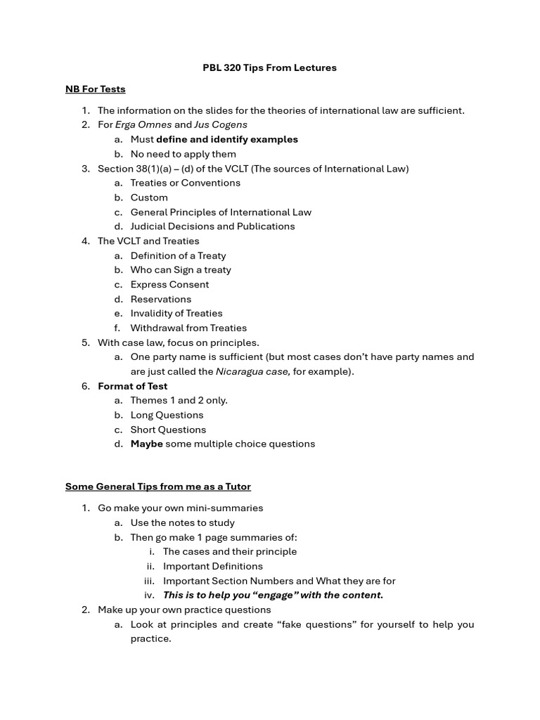 Law Exam Prep Guide | PDF