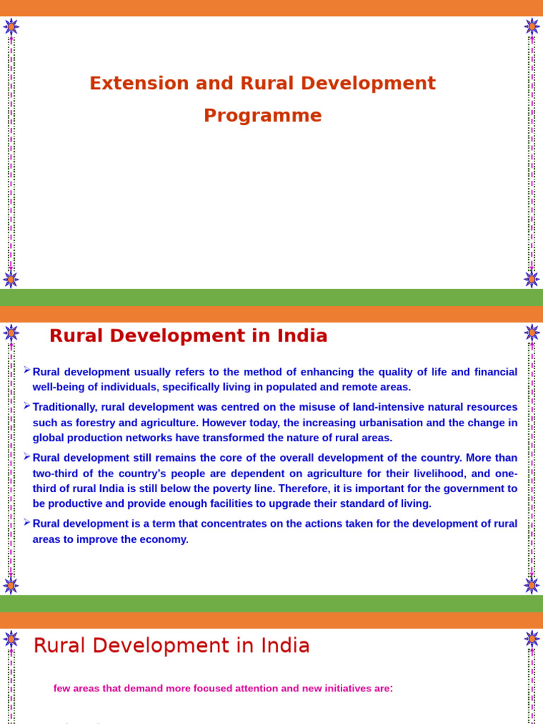 Rural Development Programme 2025 | PDF | Poverty | Poverty & Homelessness