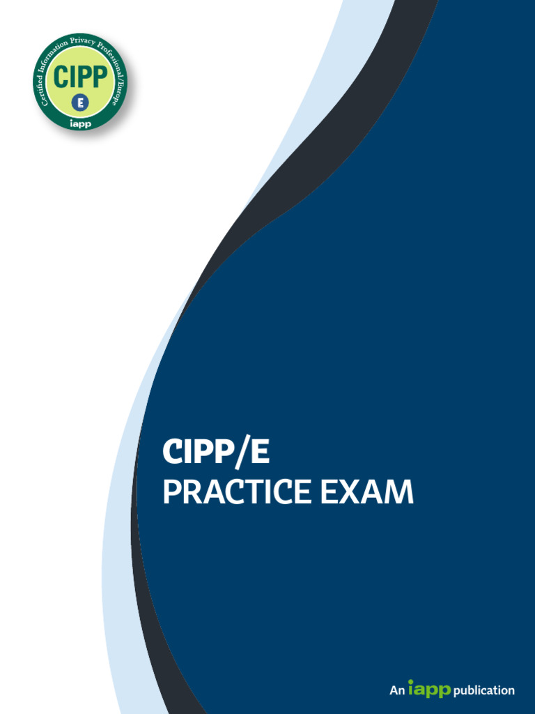 CIPPE Exam Body v1.2 | PDF | Identity Document | Software As A Service