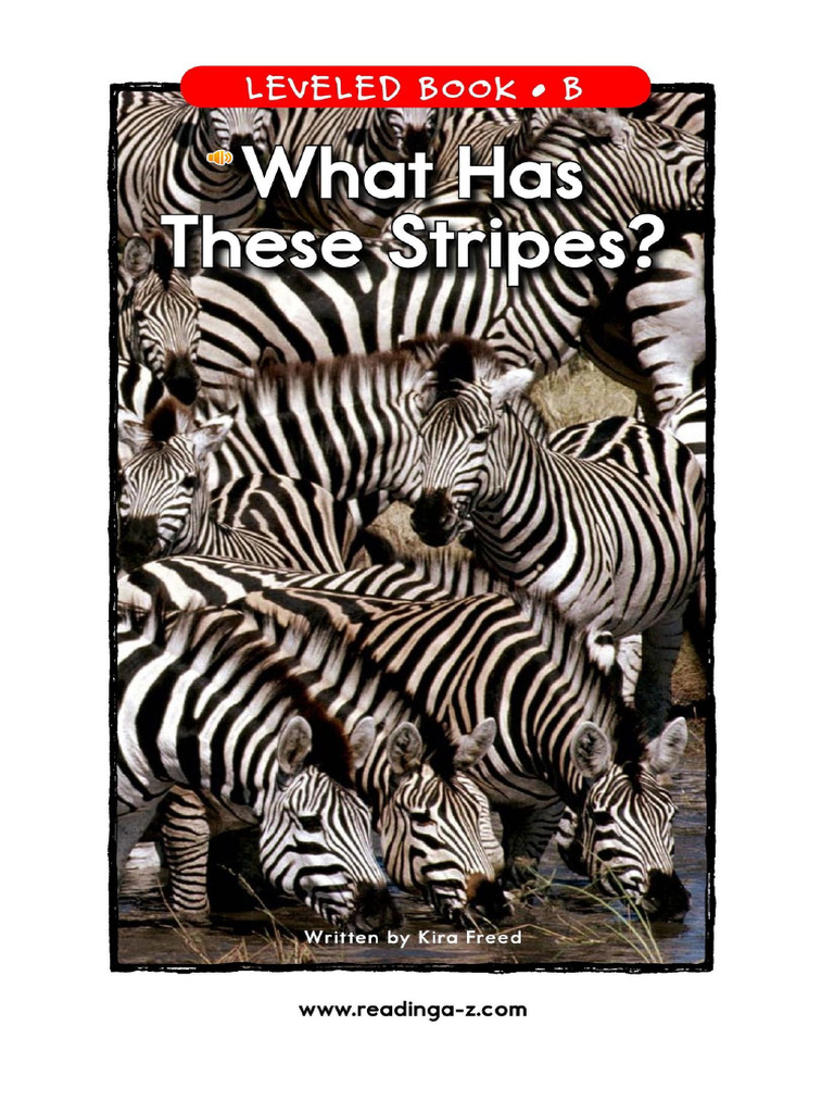 What Has These Stripes | PDF