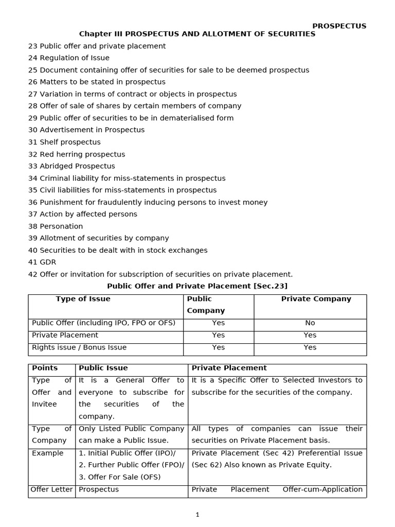 3 PROSPECTUS | PDF | Securities (Finance) | Prospectus (Finance)