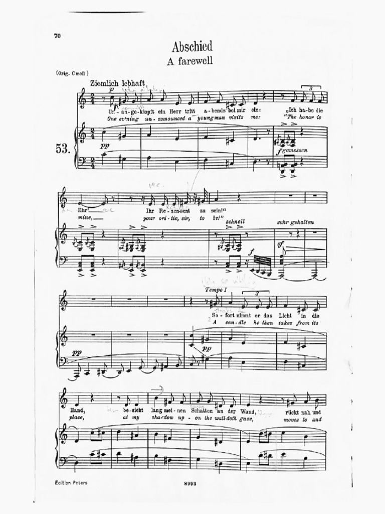 Abschied Low Key | PDF