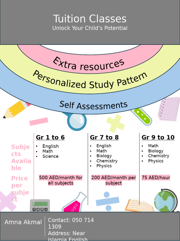 Tuition Pamphlet | PDF