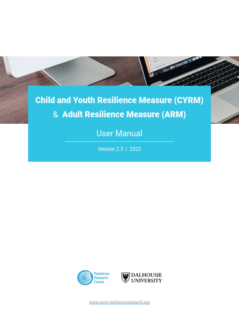 Resilence manual-V2.5 | PDF | Psychological Resilience | Validity (Statistics)