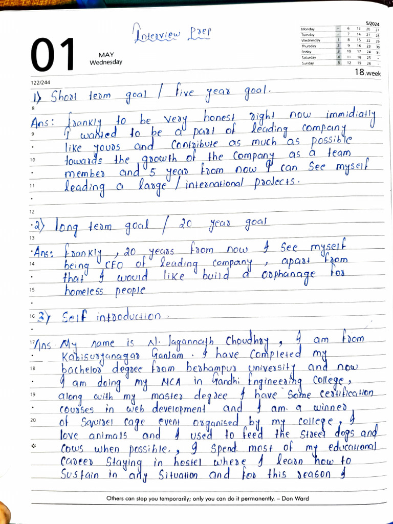 MUST PREPARE HR INTERVIEW QUESTION WITH SAMPLE ANSWER_ | PDF