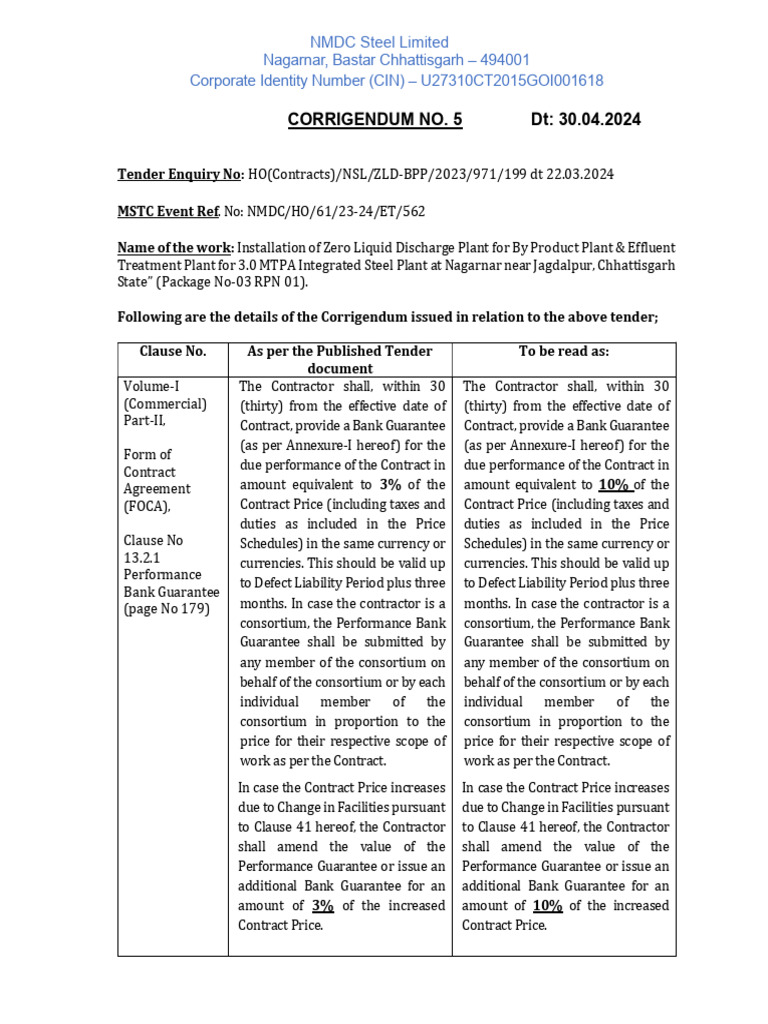 23-24-ET-562-173096-CORR-Corrigendum No. 5 pdf | PDF | Economies