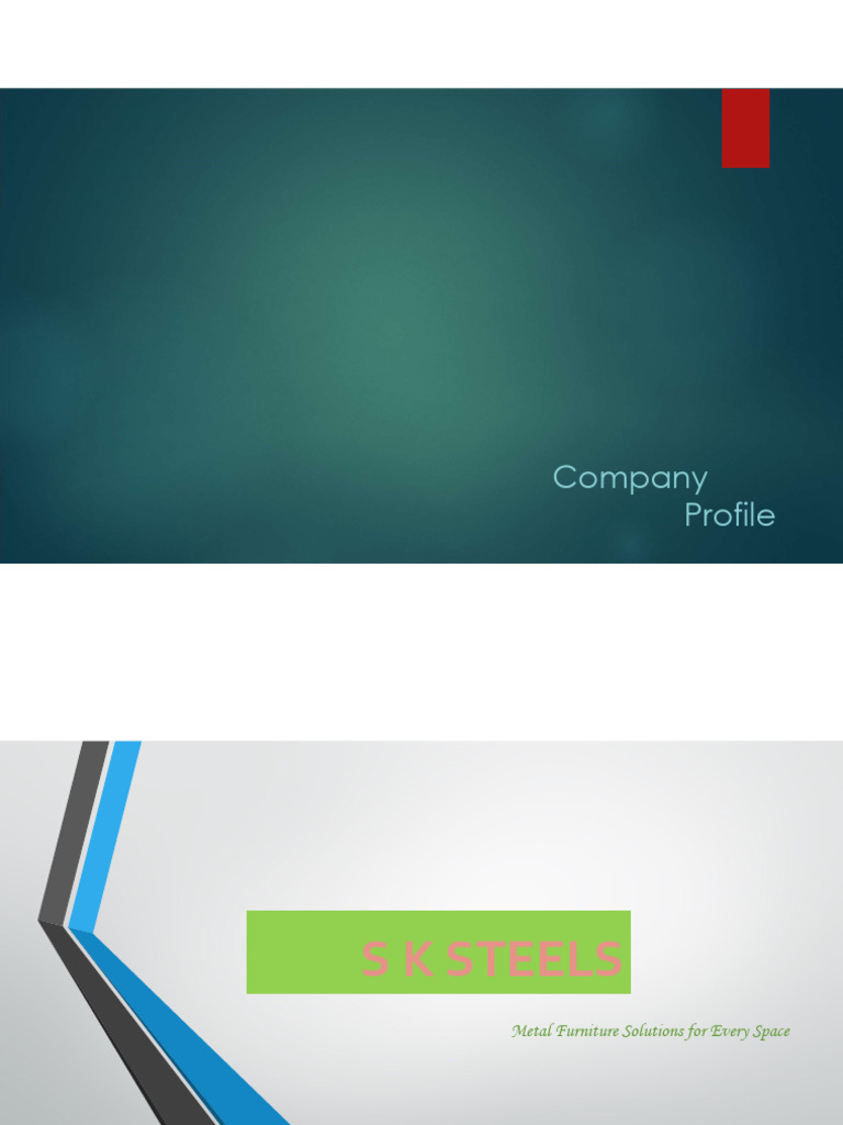 S K Trading Company Profile 2 | PDF | Furniture | Economies