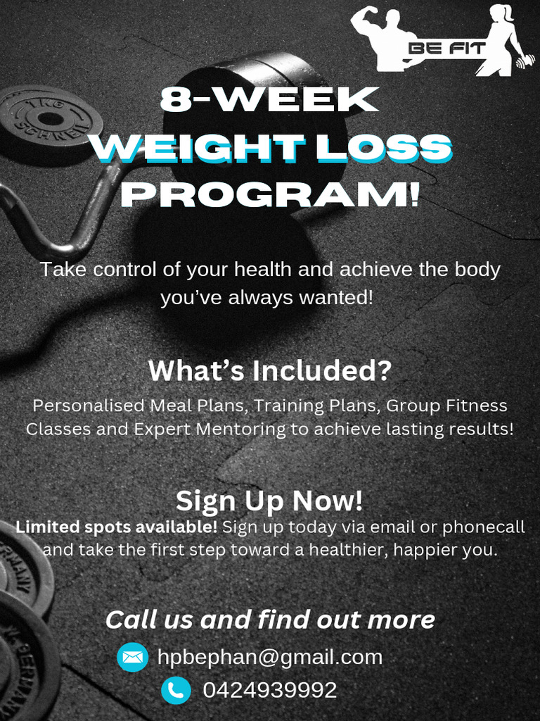 8-Week Weight Loss Challenge! | PDF