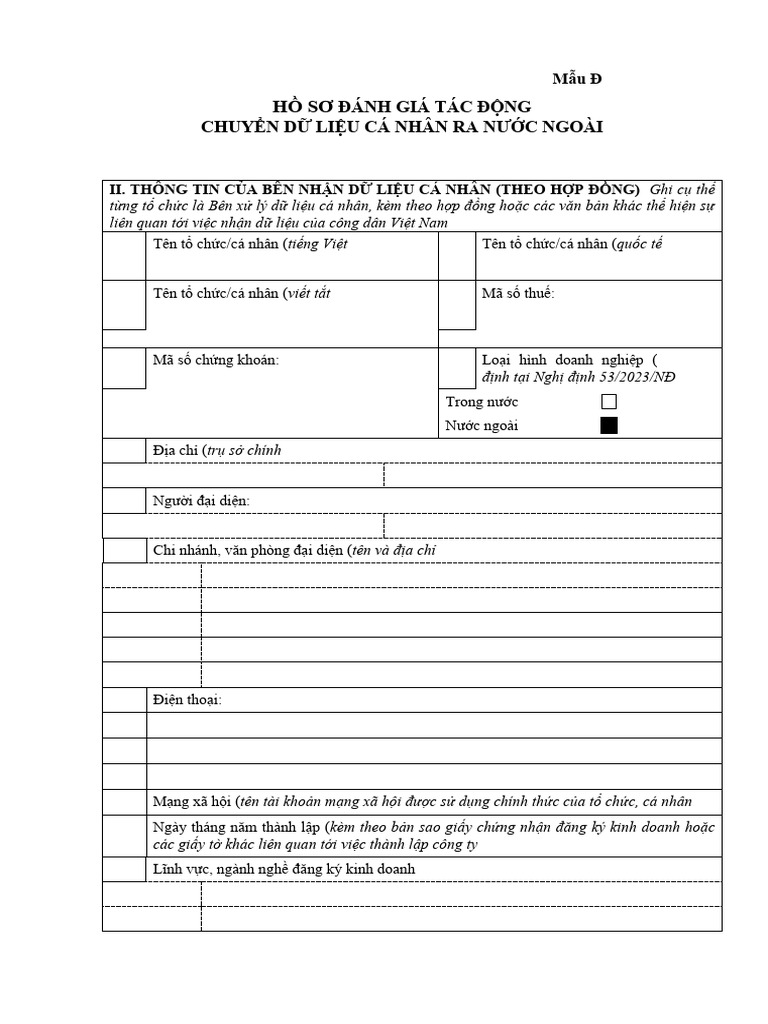 H - S - NH Gi - T - C - NG Chuyen Ra Nuoc Ngoai - NICSRS | PDF