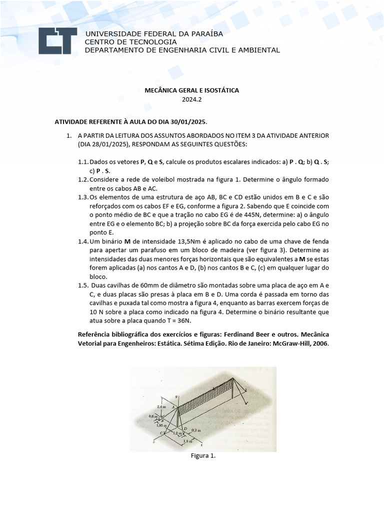 Atividade Aula 30 01 2025 | PDF