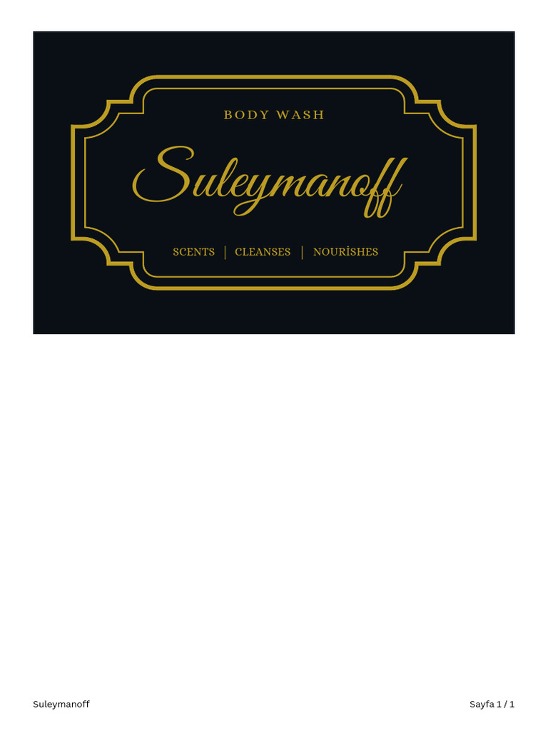 Suleymanoff | PDF