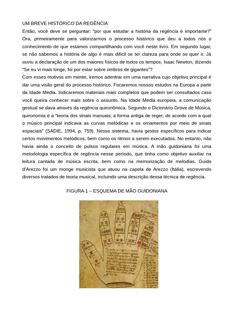 História da Regência Musical: Um Panorama | PDF | Comunicação | Orquestras