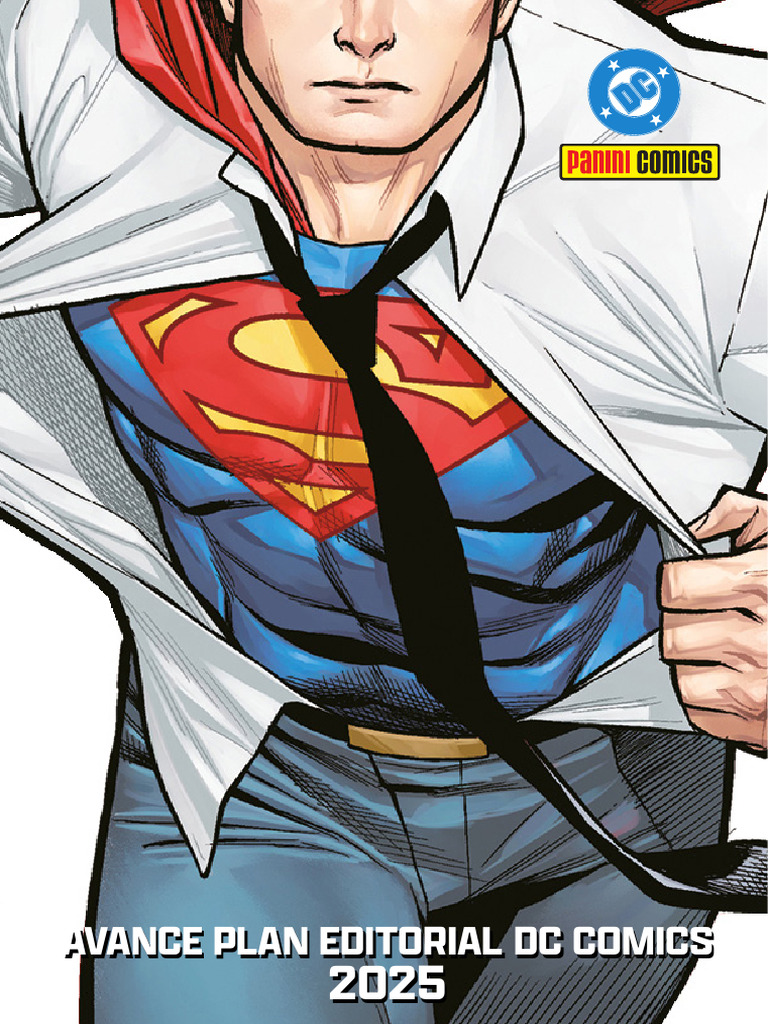 Avance Plan DC 2025 - Panini Comics | PDF | DC comics | hombre murciélago