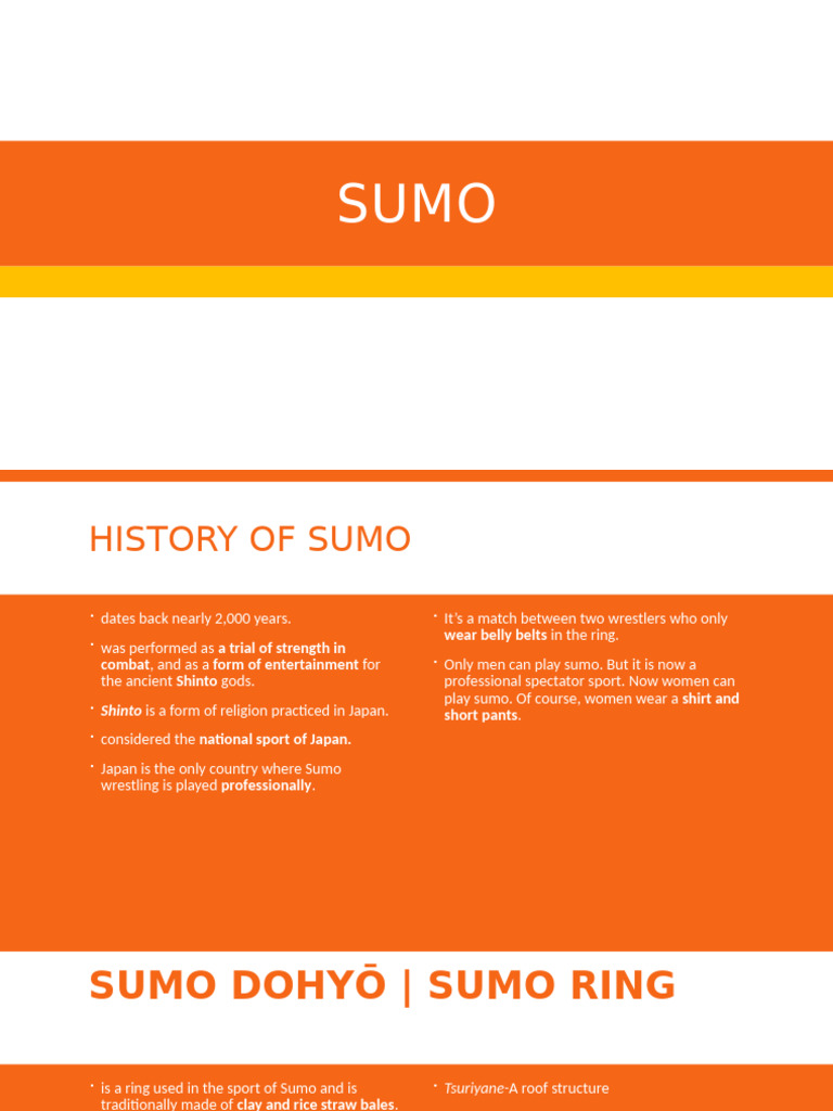 Sumo | PDF | Individual Sports